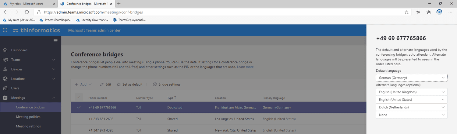 Microsoft 365 – Language Confusion — thinformatics