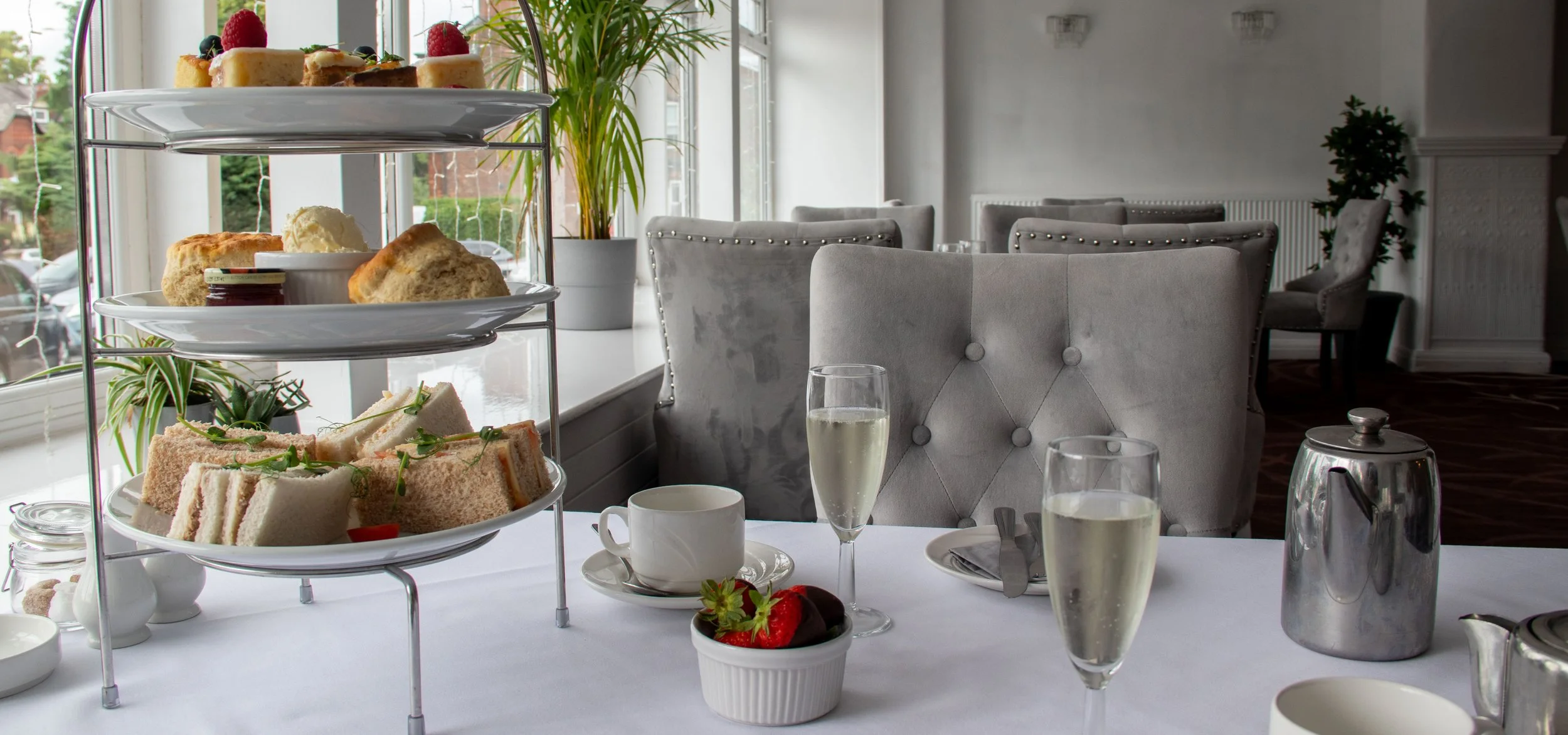 Afternoon Tea at Henderson's Restaurant - Alma Lodge Hotel - Stockport ...