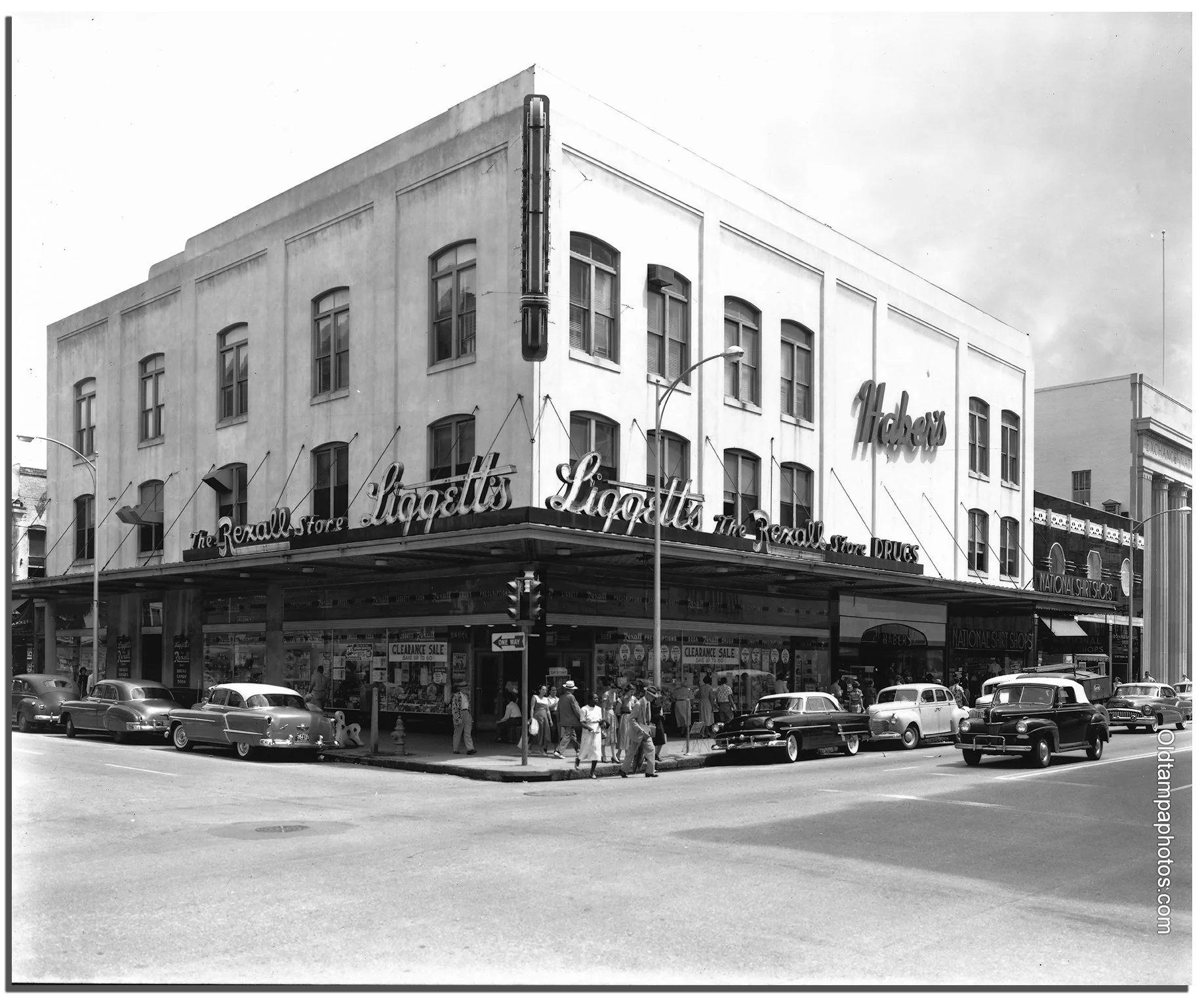 Liggett's Drug Store, 615 Franklin Street — Old Tampa Photos Home