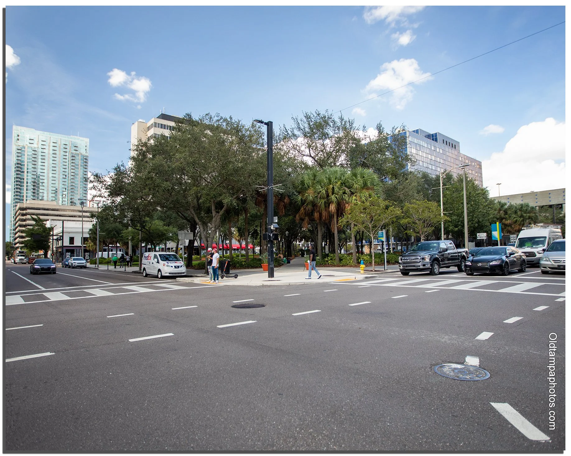 Val's Corner, northeast corner of Tampa and Lafayette Streets — Old Tampa Photos Home