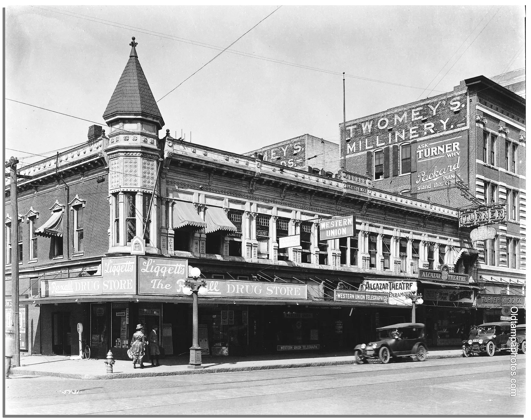 Jackson Block building on Franklin Street (600 block) — Old Tampa ...