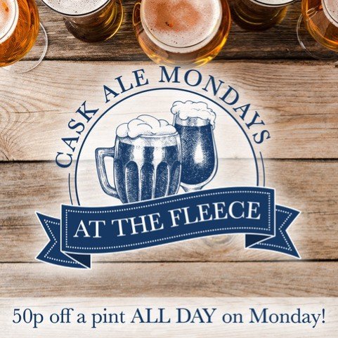 Menus — The Fleece