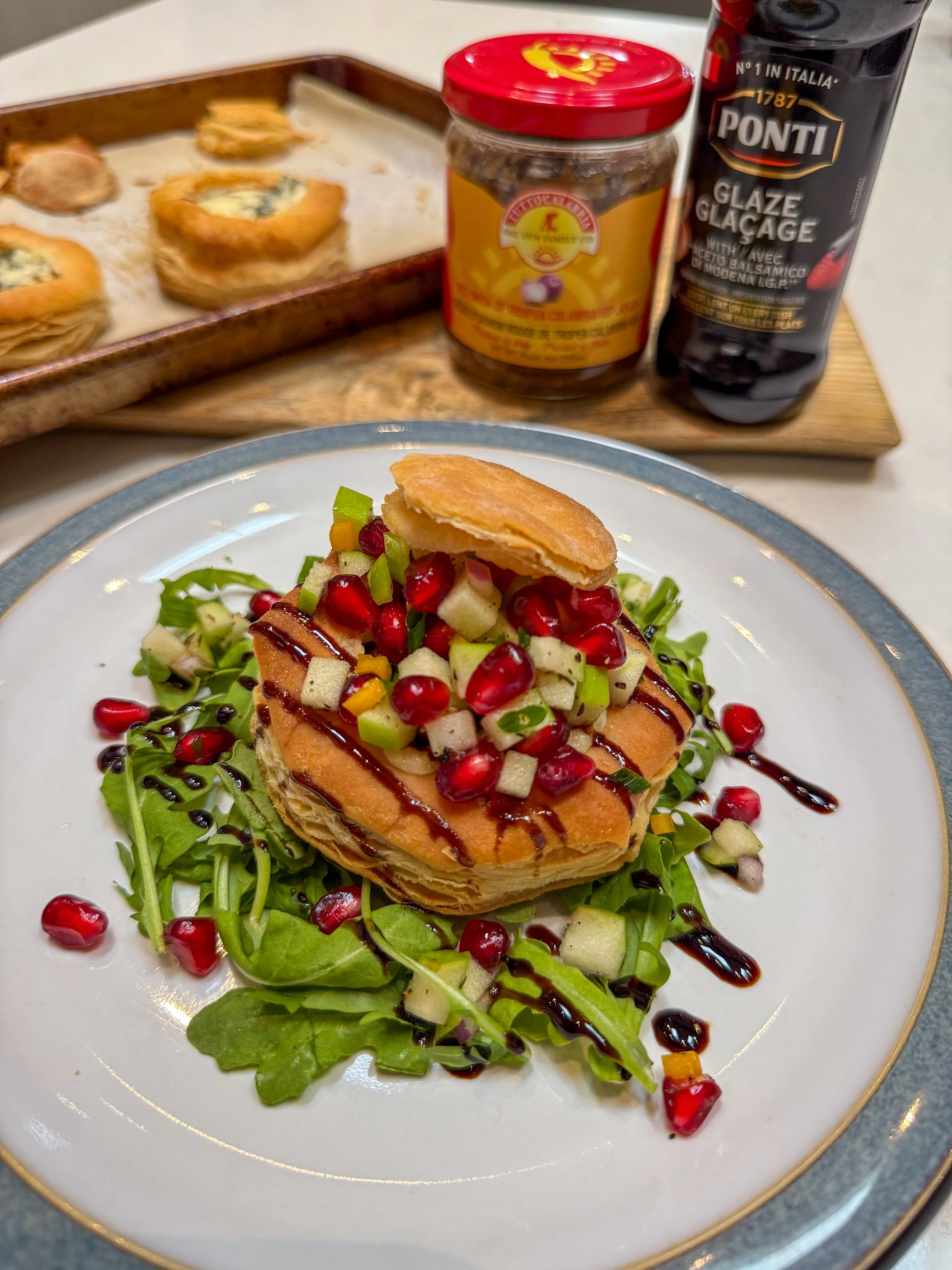 Gorgonzola & Onion Jelly Pastry — Aurora Importing