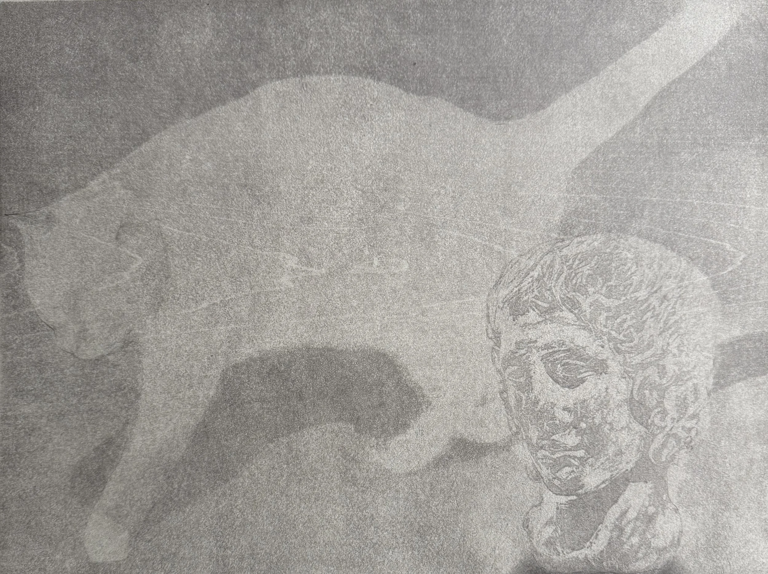 Cat in Motion with the Bust of a Youth by Lee Hardman — The Gallery at ...