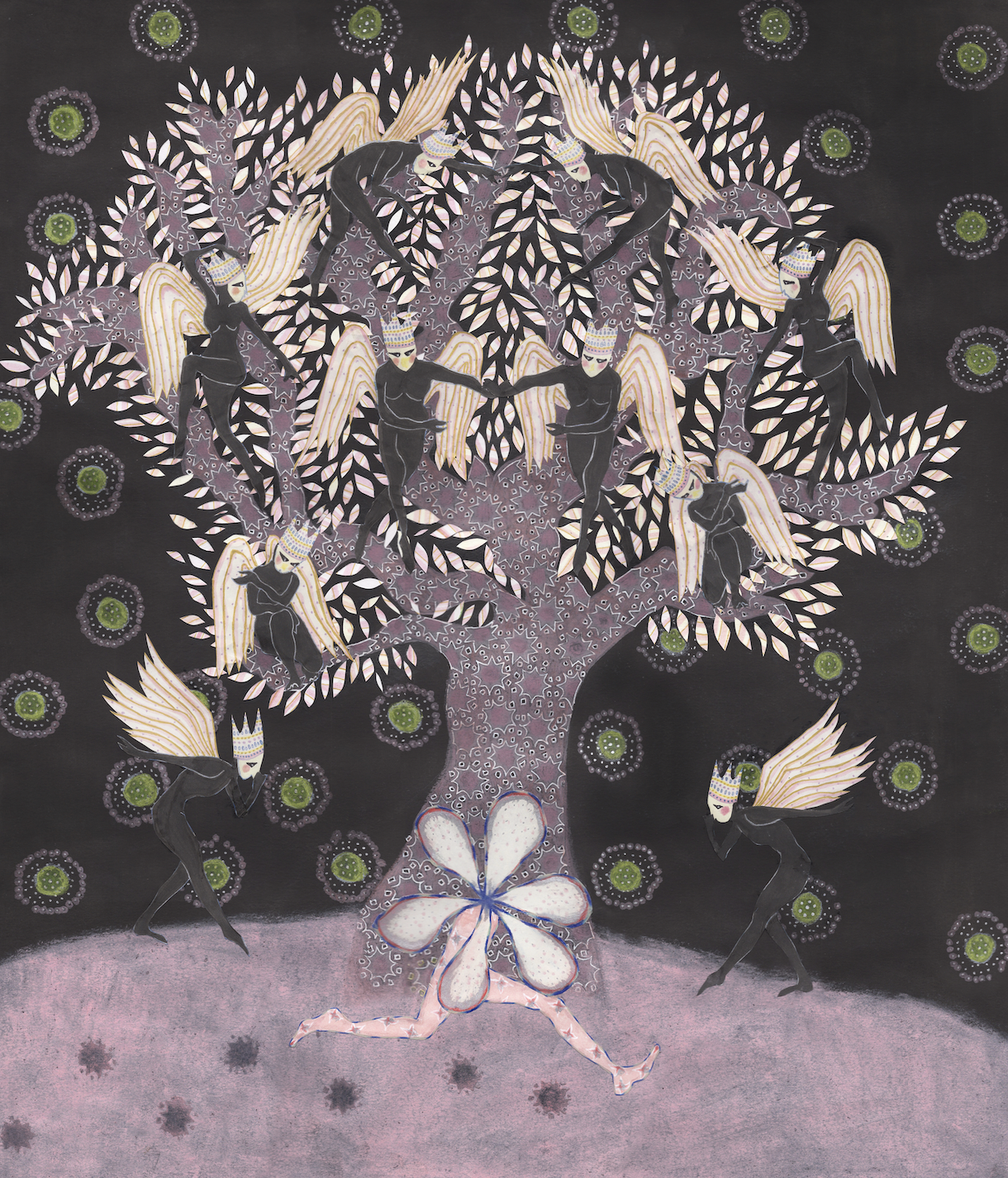 Angel Tree Where They Watch by Sabaat Kareem — The Gallery at Green & Stone