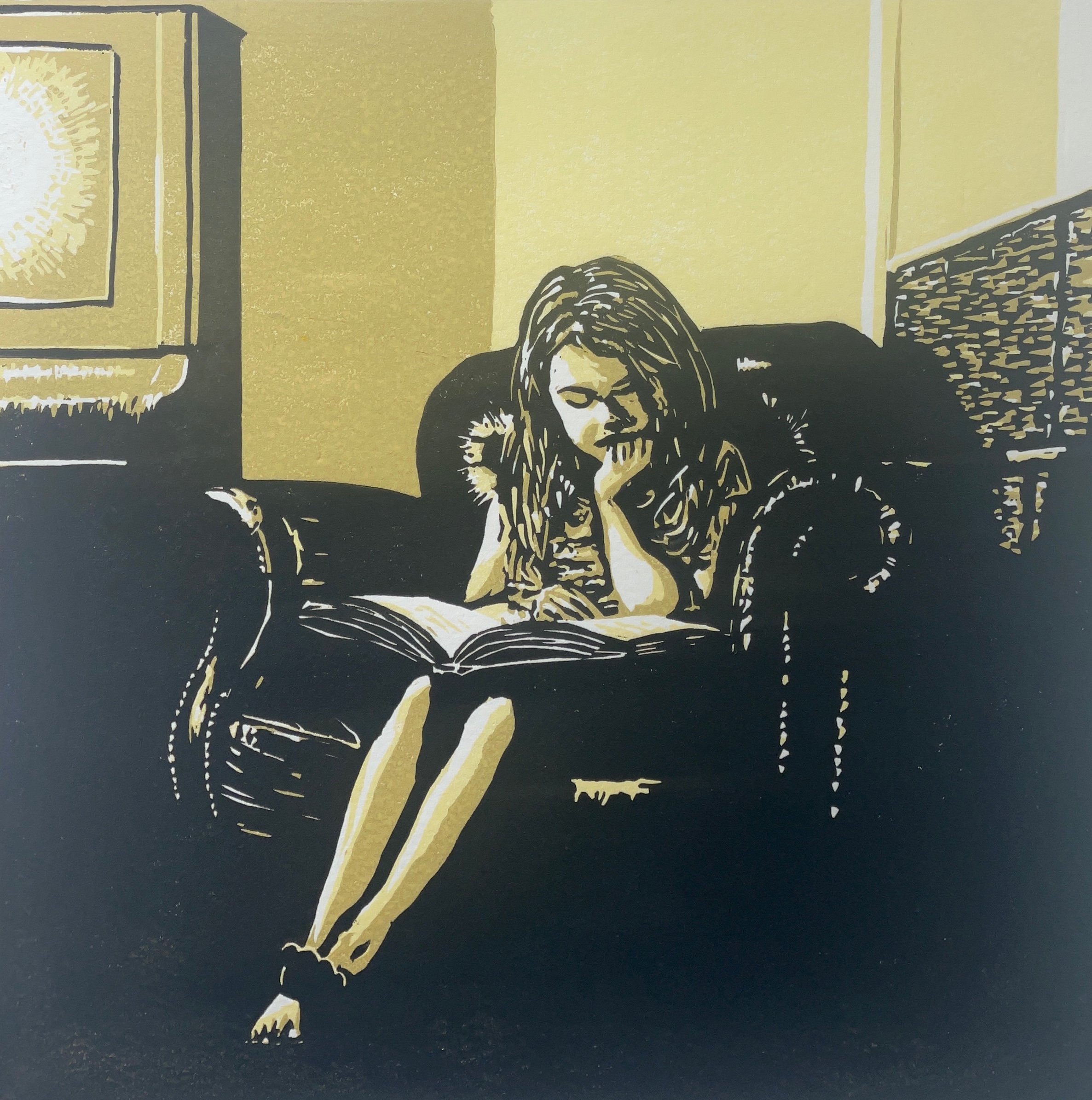The Reading Corner by Zoe Buffery — The Gallery at Green & Stone