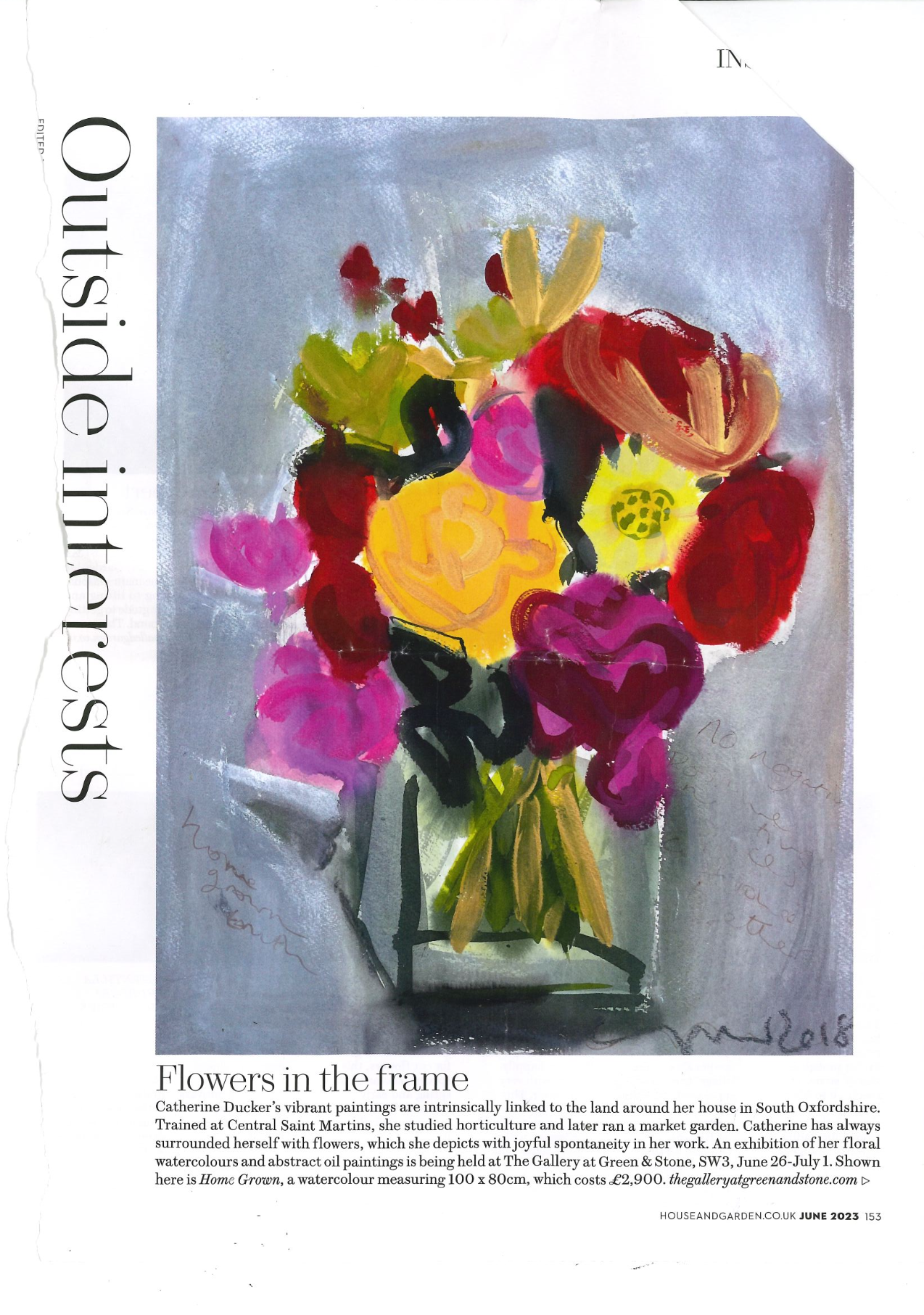 CATHERINE DUCKER — The Gallery at Green & Stone
