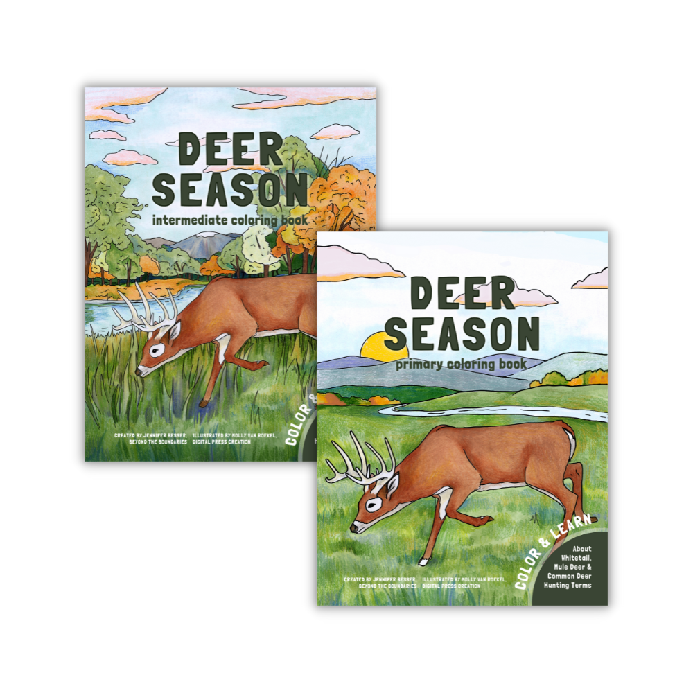 Deer Hunting Coloring Pages