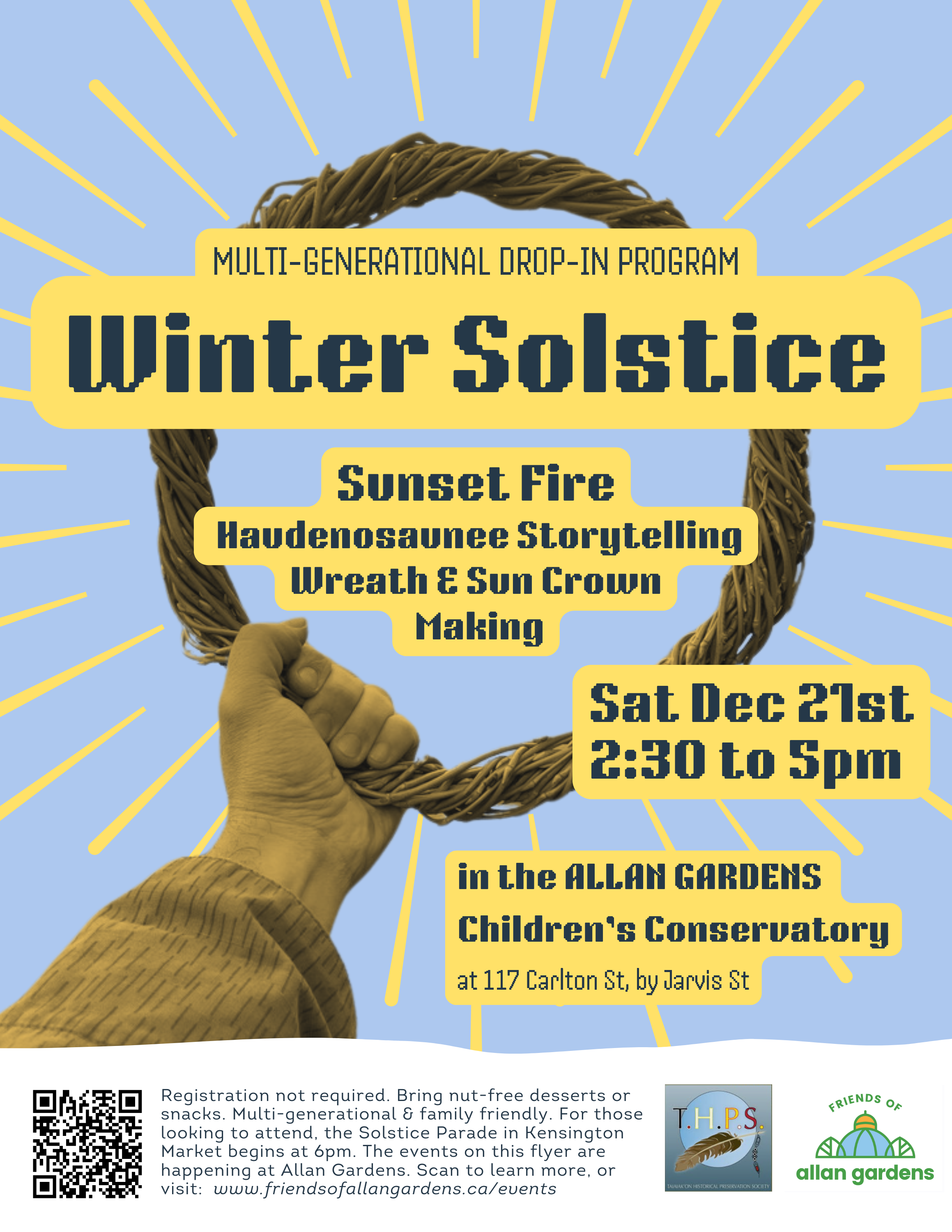 Winter Solstice Fire, Storytelling & Wreath Making — Friends of Allan ...