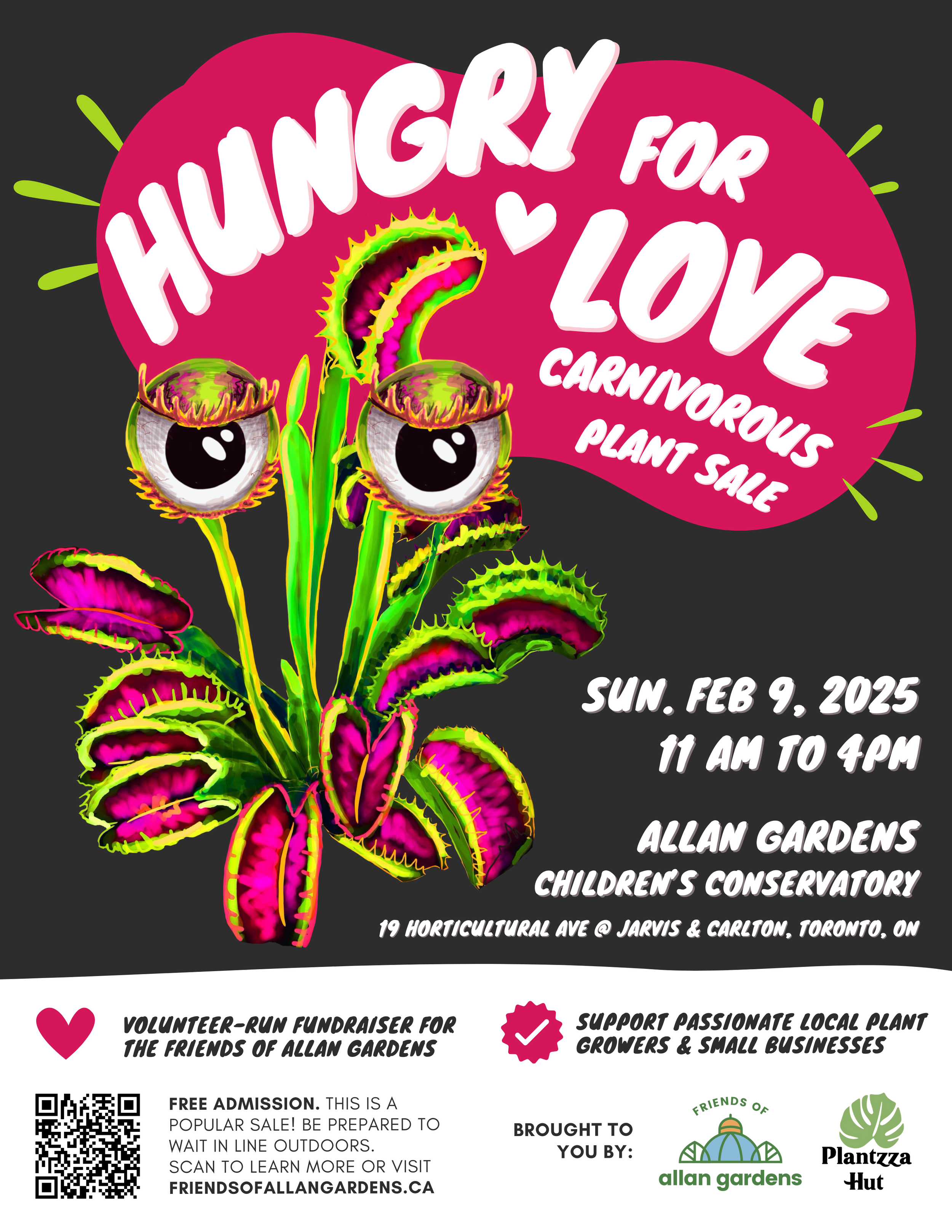 Hungry for Love - Carnivorous Plant Sale — Friends of Allan Gardens