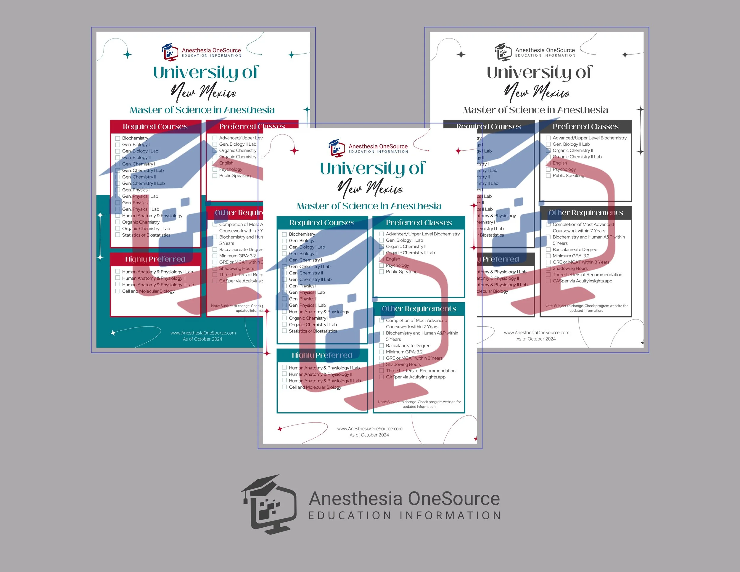 Emory AA Prerequisite Checklist — Anesthesia OneSource