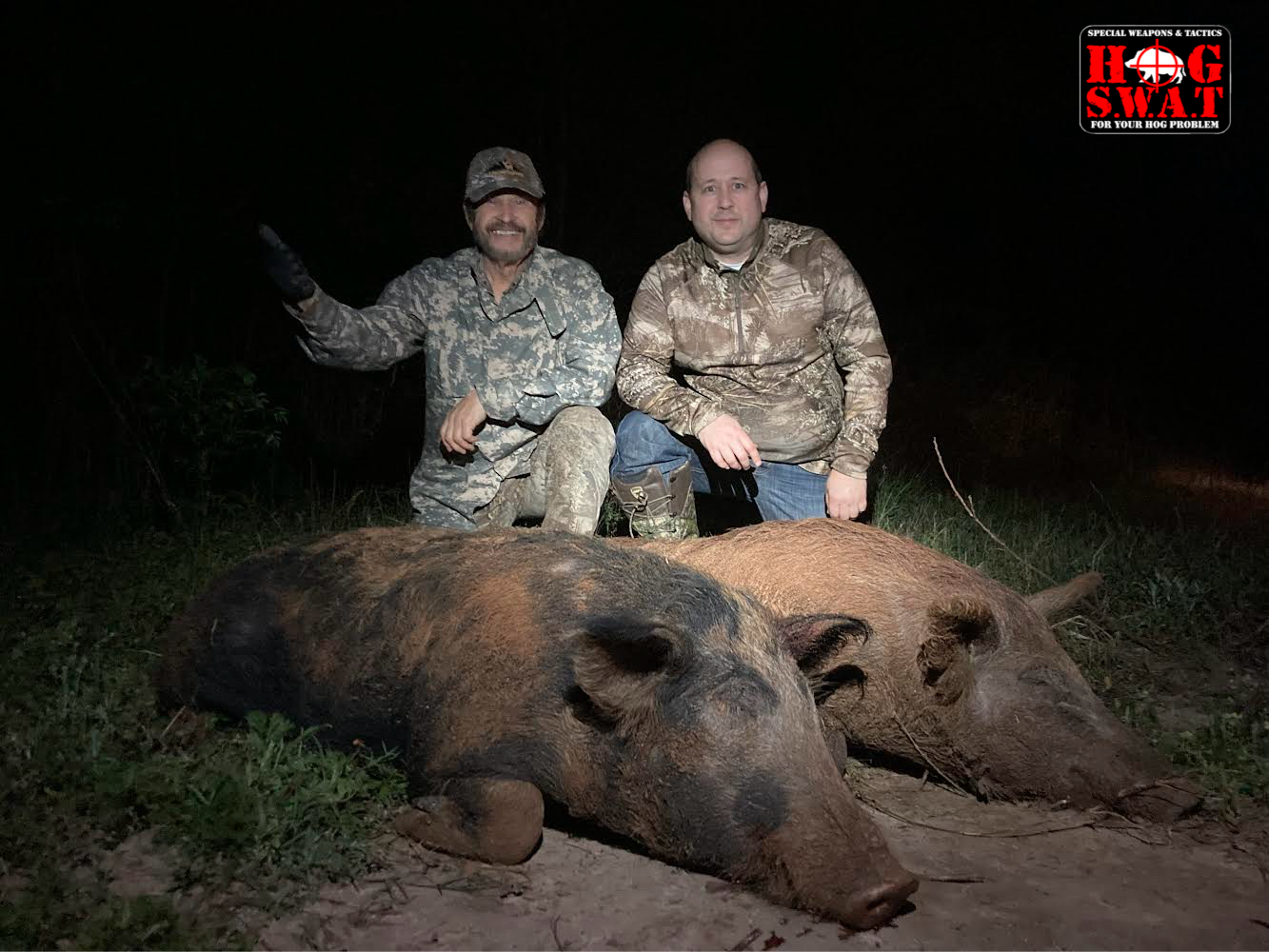 What A Fun Hunt! — Hog S.W.A.T. Guided Night Hog Hunt - Southwest ...