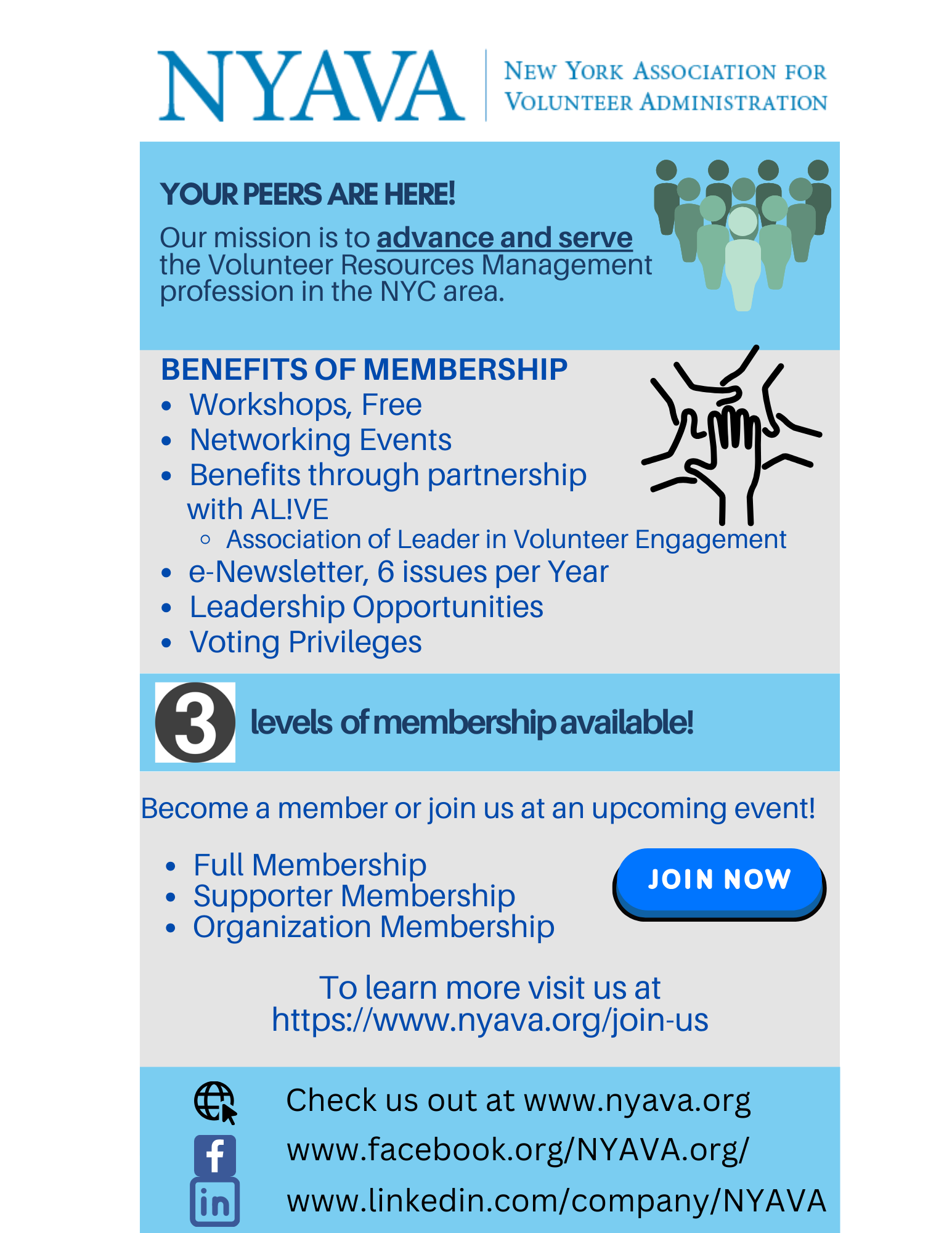 Join Us/Scholarship — New York Association for Volunteer Administration