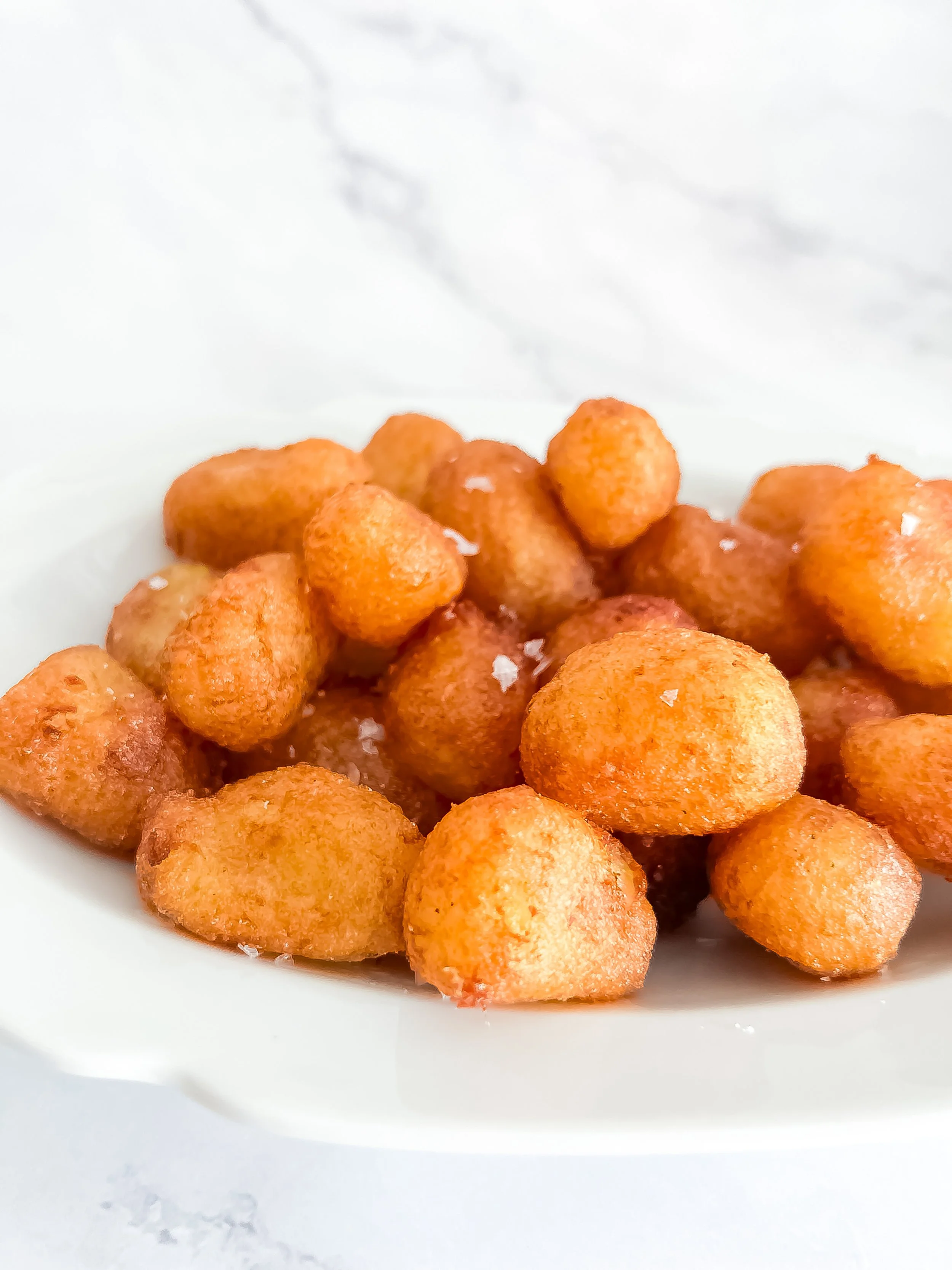 Super Crispy Deep Fried Potato Puffs Recipe | Just Like Granny | The ...