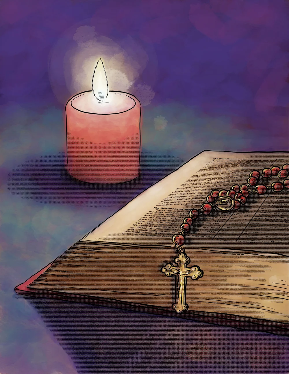 Holy Rosary Activities & Coloring Pages — Paradise Found Studio