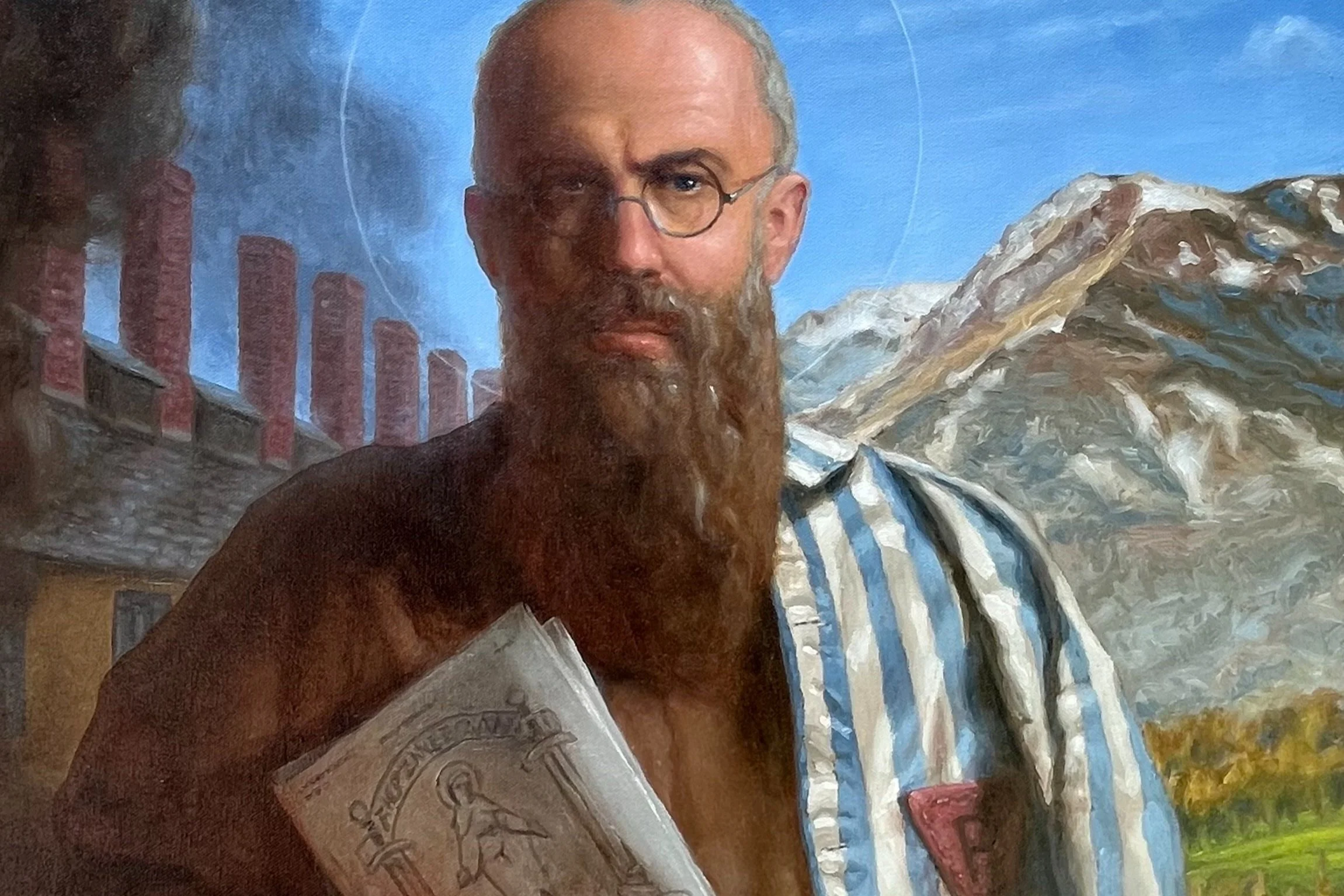 Life of Saint Maximilian Kolbe Through Painting — Paradise Found Studio