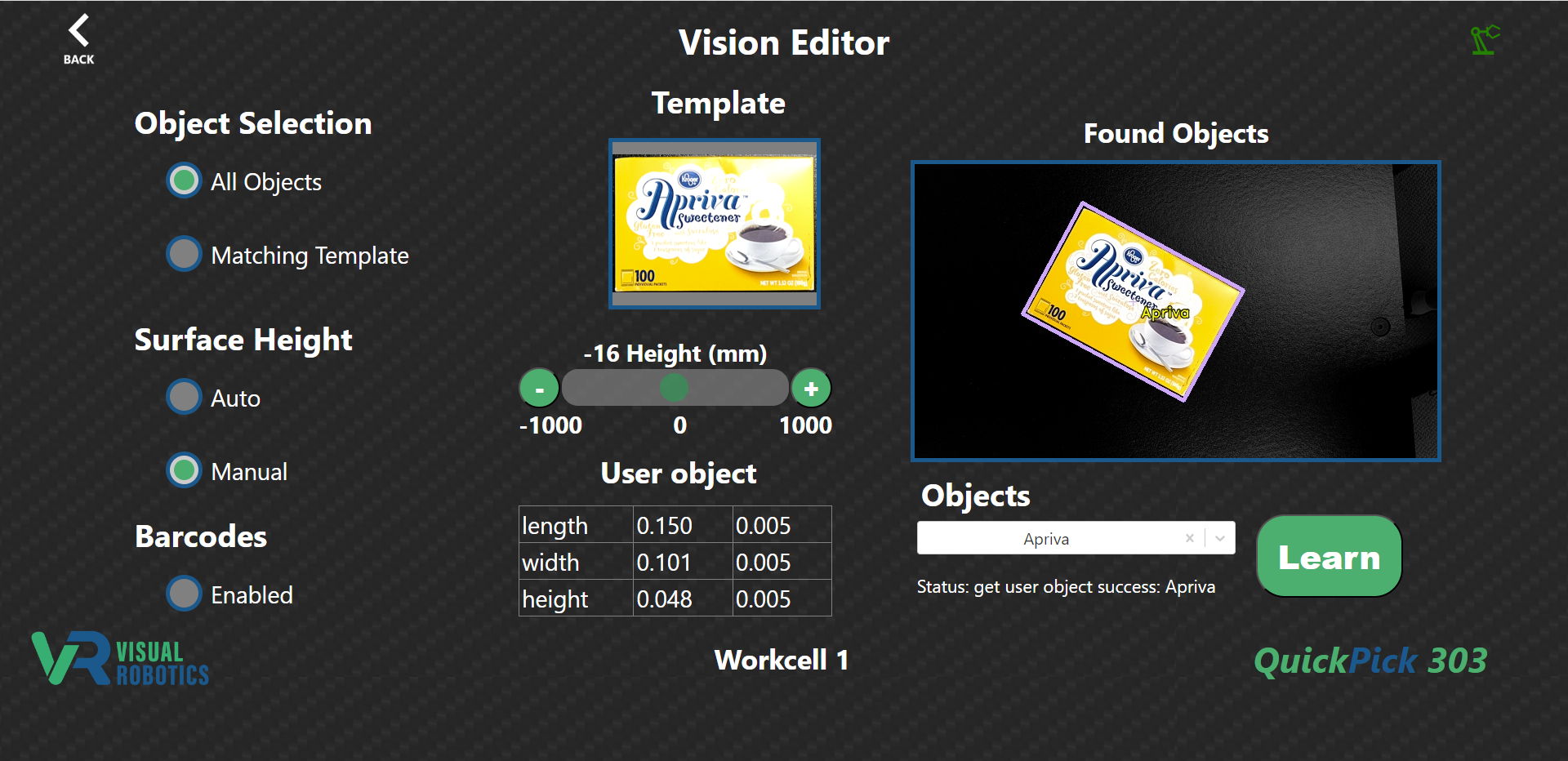 Visual Robotics VIM-303