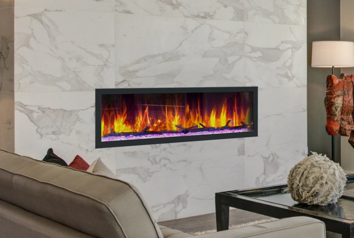 Cascade Series Electric Fireplaces | Contemporary Linear Designs by ...
