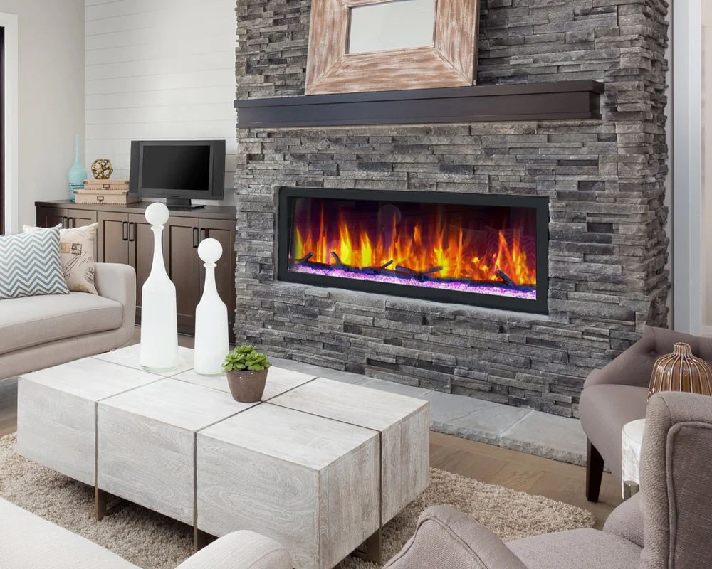 Cascade Series Electric Fireplaces | Contemporary Linear Designs by ...