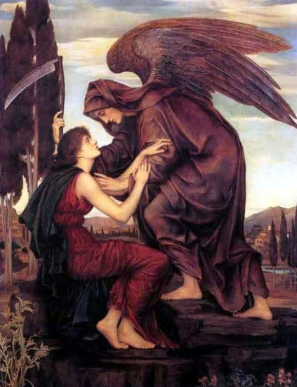 Lilith and Samael — Maria Obraztsova Z.