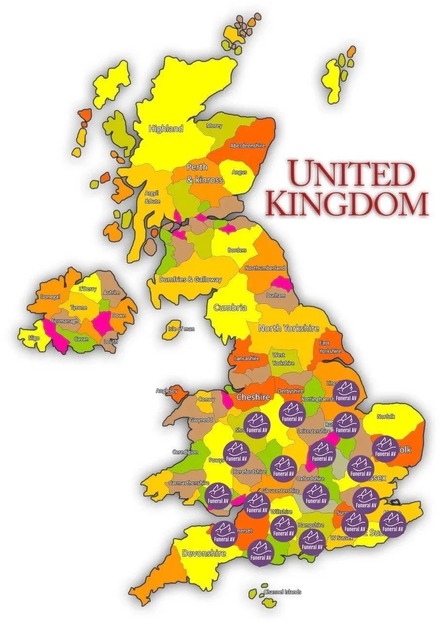 Locations Map | Stream with Compassion - Join Remotely — Funeral ...