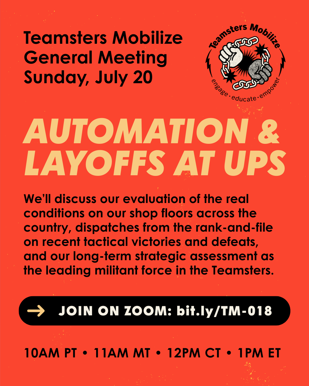 General 2 — Teamsters Mobilize