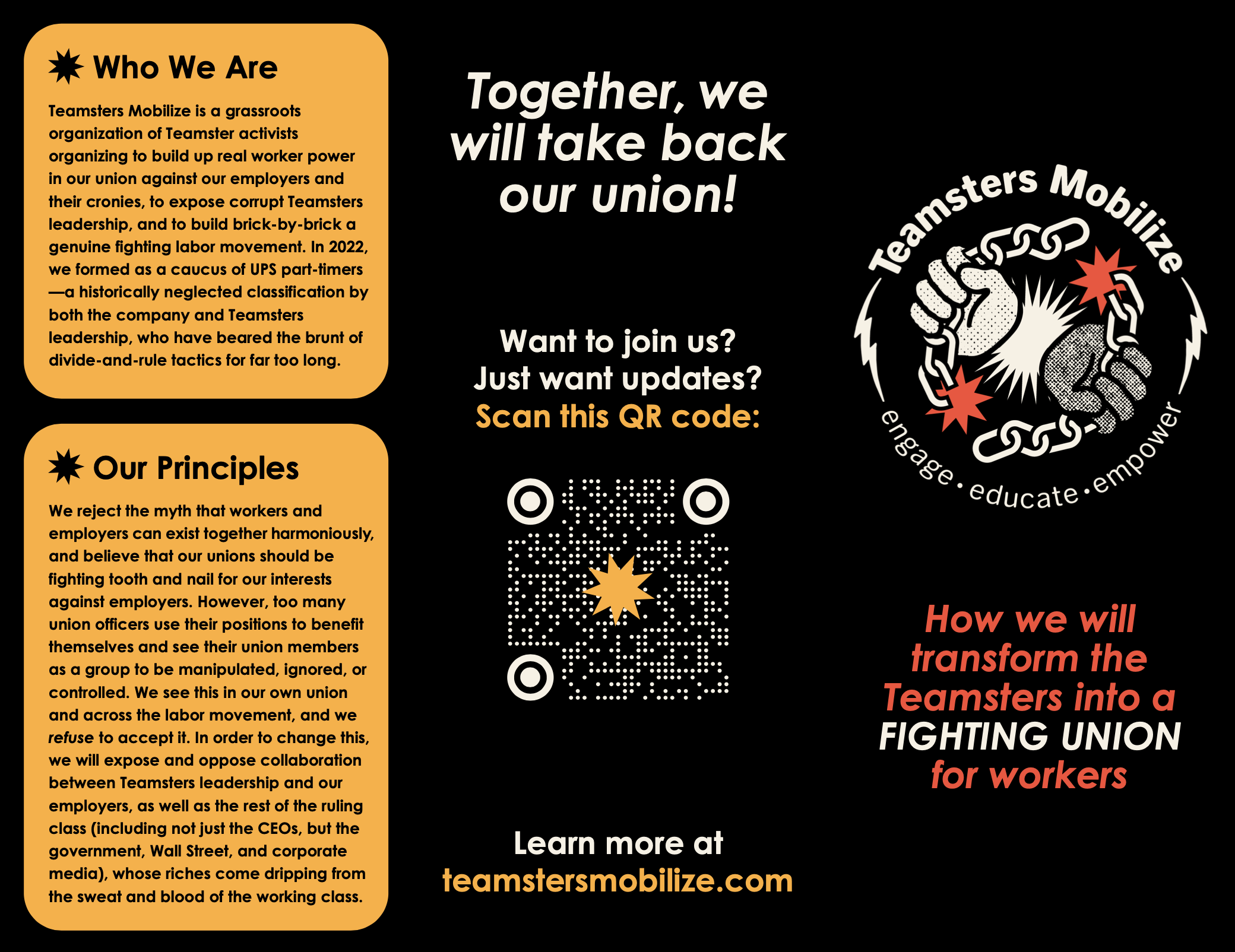 About — Teamsters Mobilize