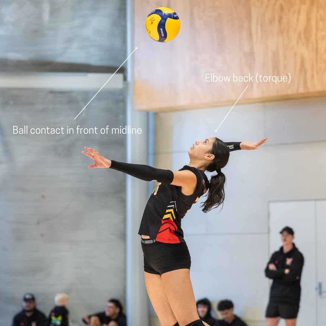 Serving — Volleyball Waikato