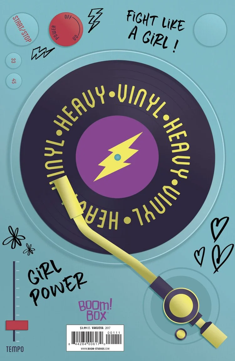 HEAVY VINYL COMIC BOOK SERIES | DESIGN — MARIE KRUPINA