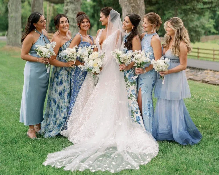 Mother of the Bride V Neck Dresses — Gramercy Atelier