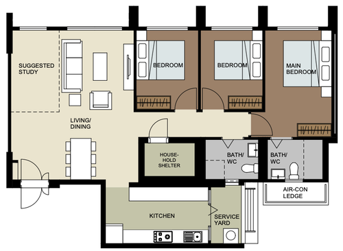 BTO Tengah Plantation Acres 5-room Virtual Home Review — IDIT.SG ...