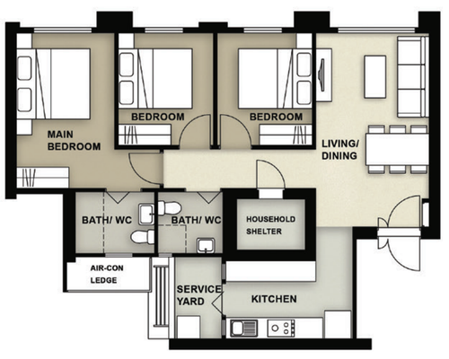BTO Alexandra Vale 4-room Virtual Home Review — IDIT.SG Interior Design ...