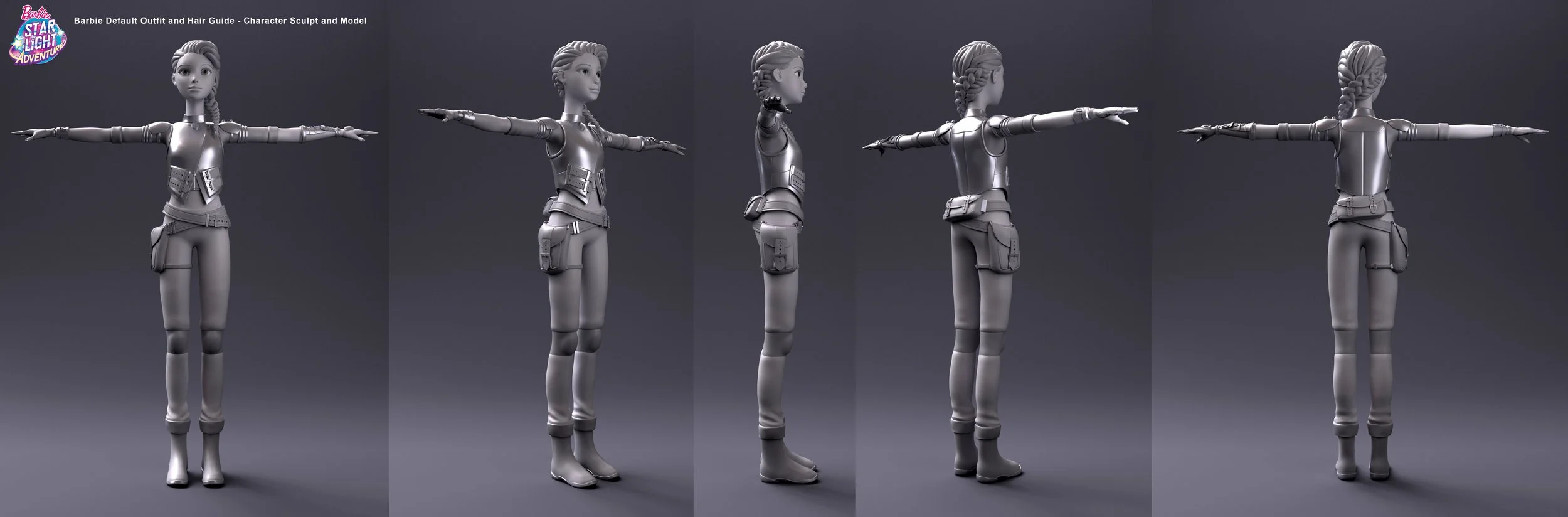 Barbie Starlight Adventure — The Art of Ashley A. Adams