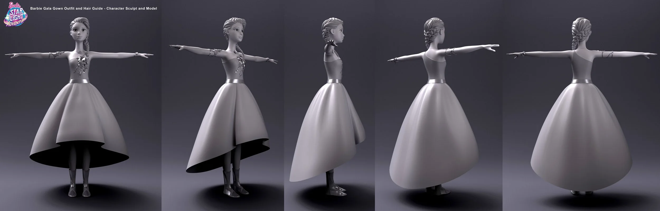 Barbie Starlight Adventure — The Art of Ashley A. Adams