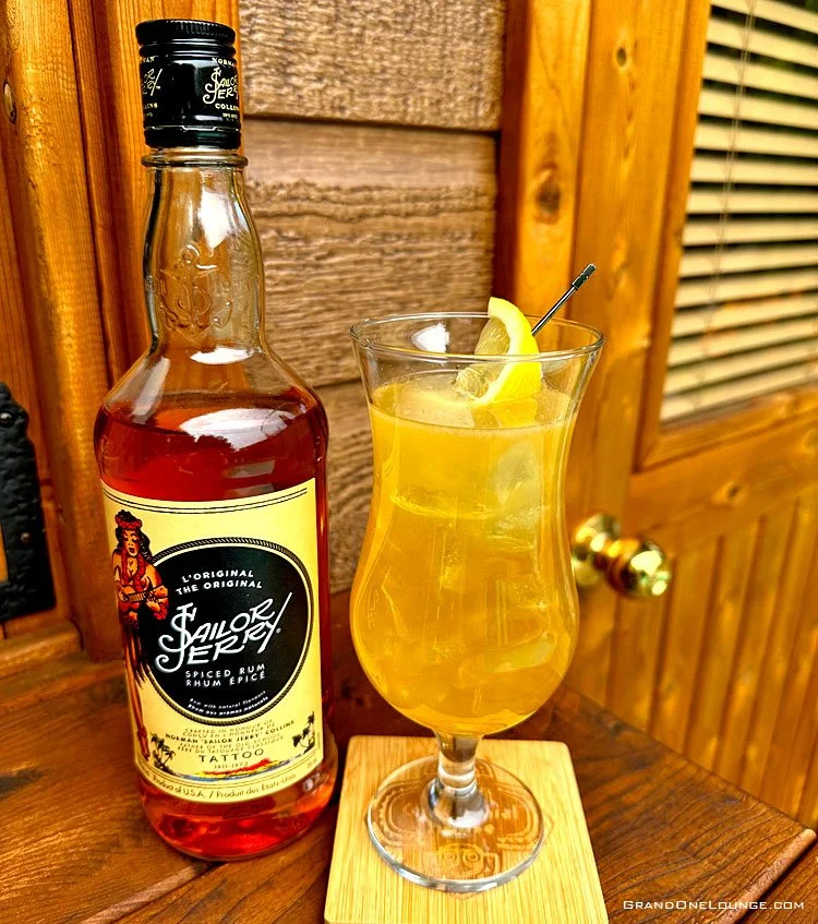 How to Make a Hurricane Cocktail — Grand One Lounge: The Home Bar Resource