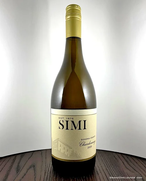 Simi Chardonnay 2020 Review — Grand One Lounge: The Home Bar Resource