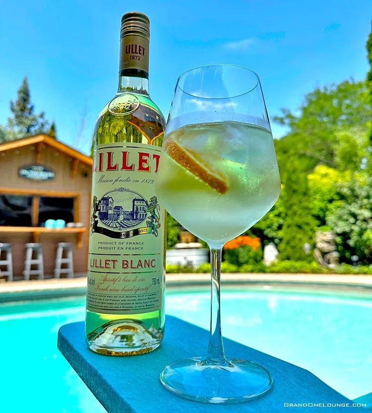 How to Make a Lillet Spritz — Grand One Lounge: The Home Bar Resource