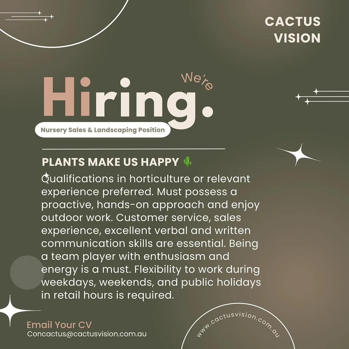 Contact Us — Cactus Vision