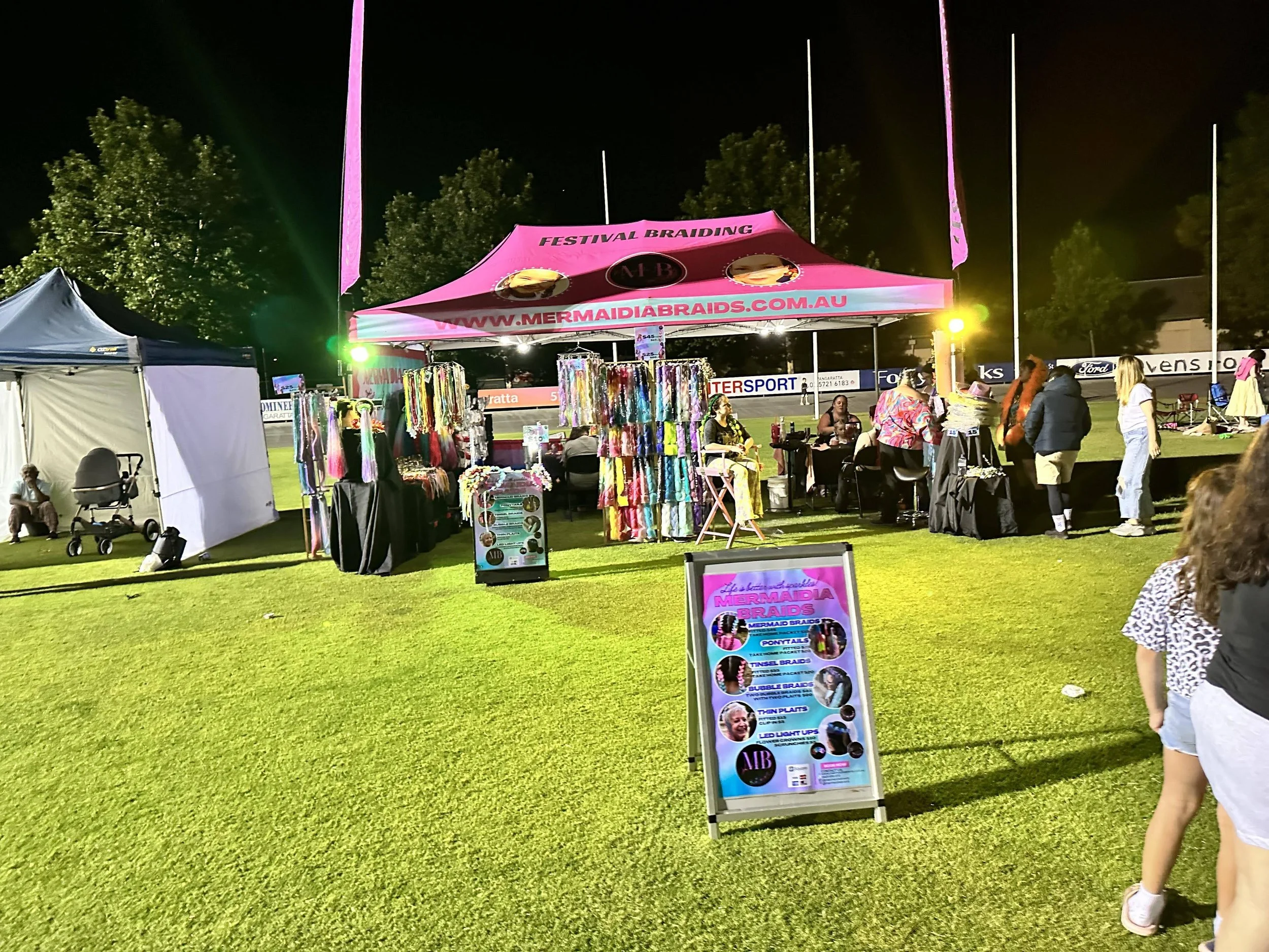 EVENT 35 - Wangaratta New Years Eve — Mermaidia Braids