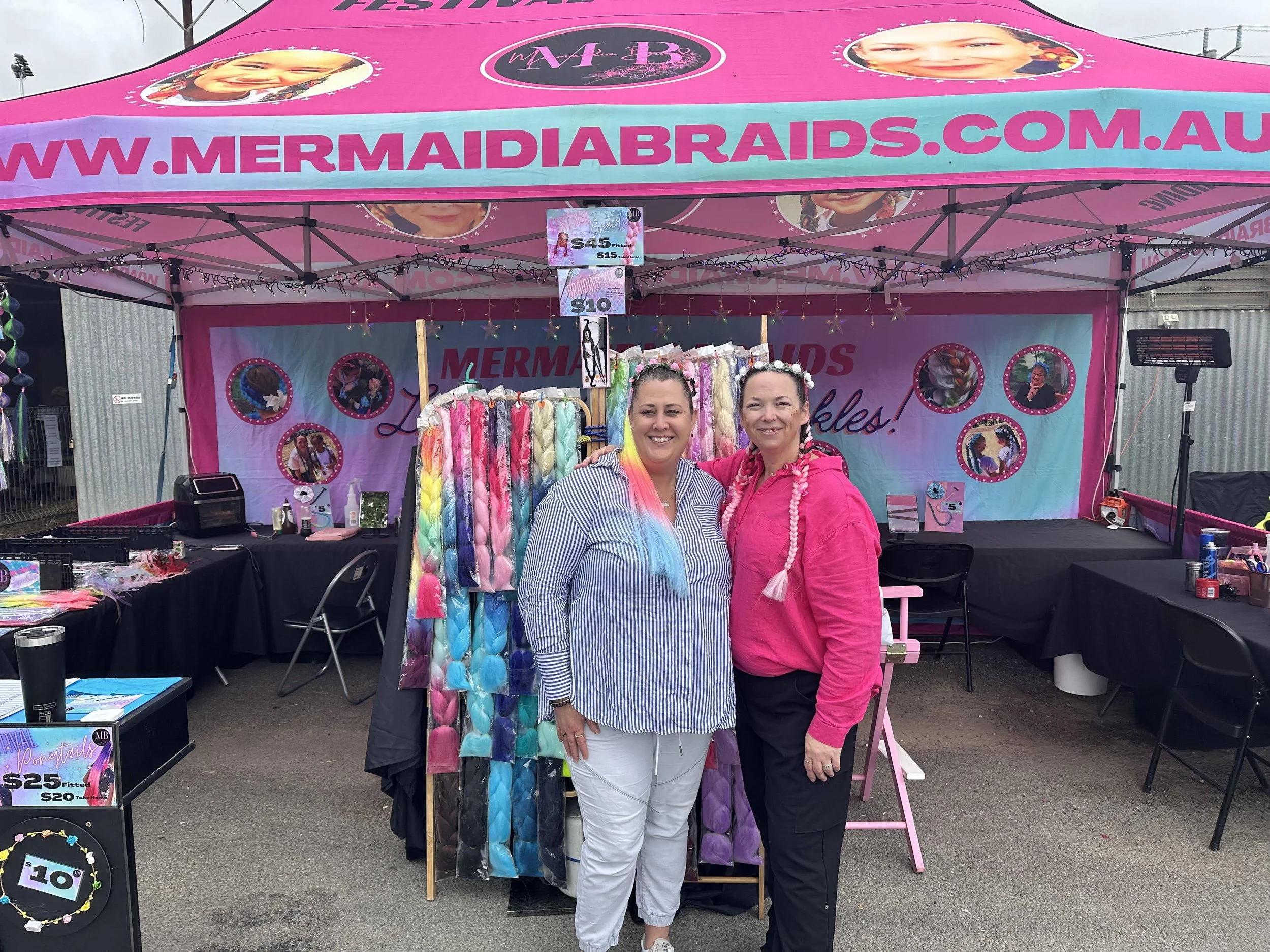 EVENT 24 - Wangaratta Agricultural Show — Mermaidia Braids