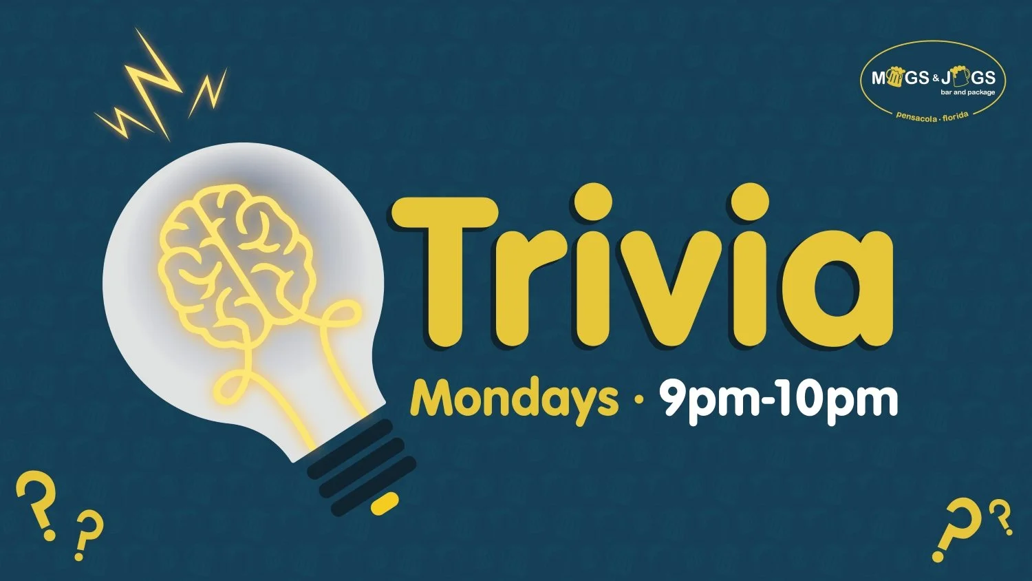 Events — Mugs and Jugs Bar and Package