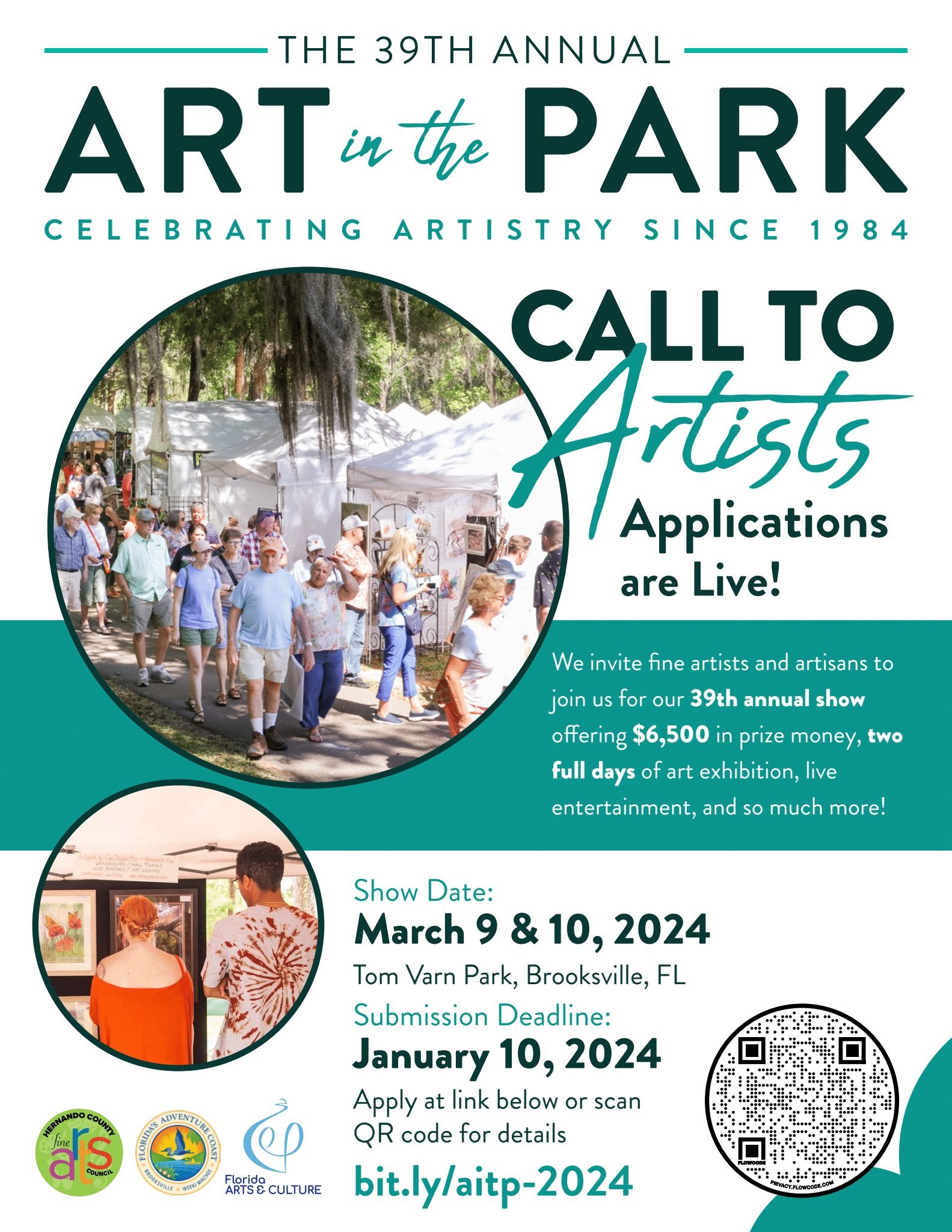 DEADLINE : Apply to exhibit at Art in the Park — Hernando County Fine ...
