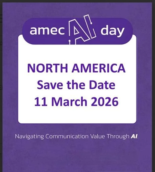 AMEC North America AI Day - Call For speakers — CommPRO