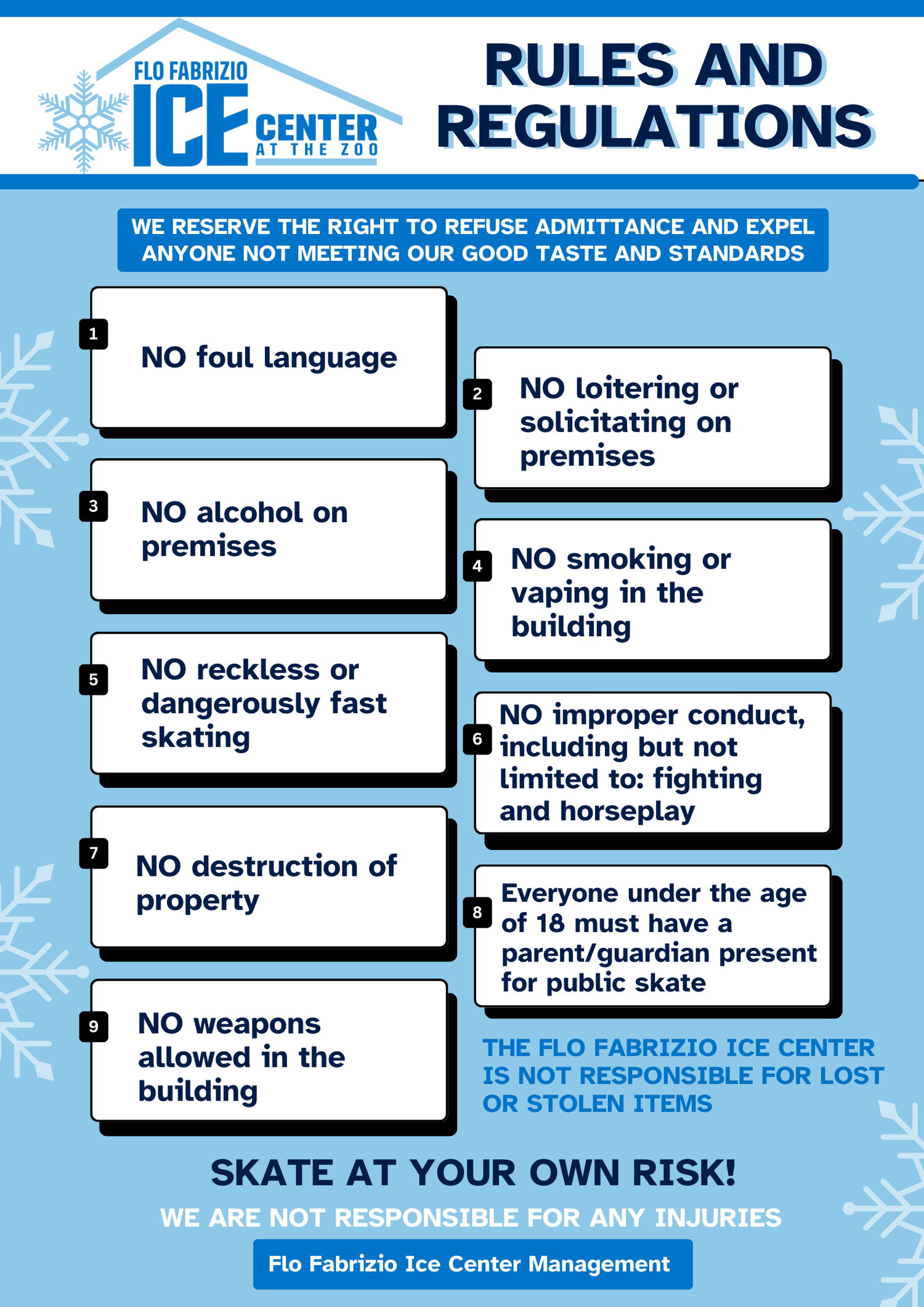 Flo Fabrizio Ice Center