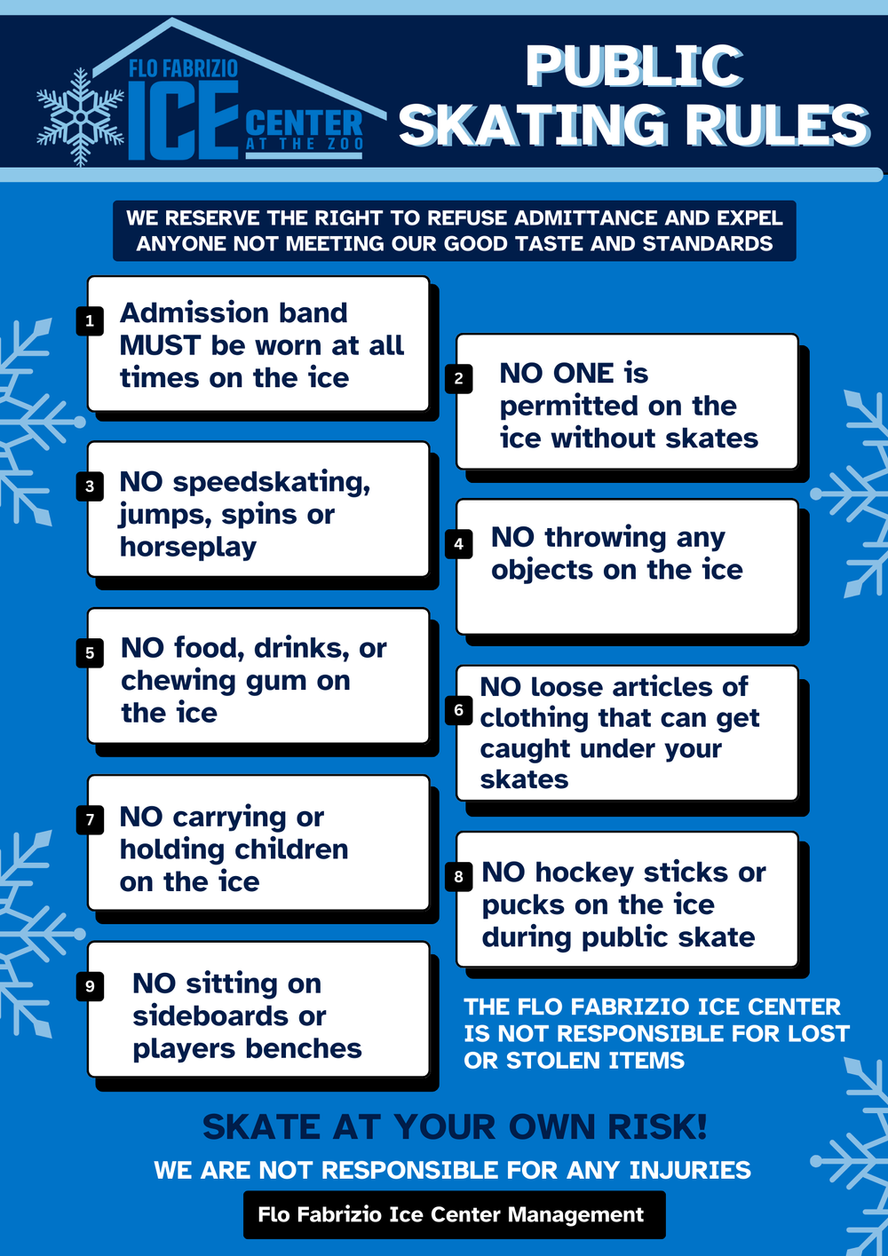 Public Skate — Flo Fabrizio Ice Center