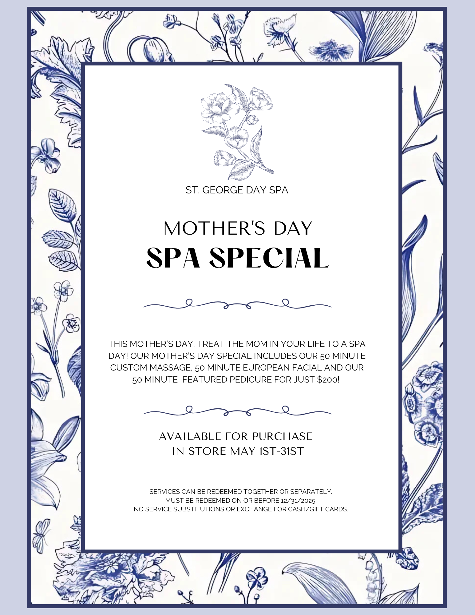 Promos and Specials — St. George Day Spa