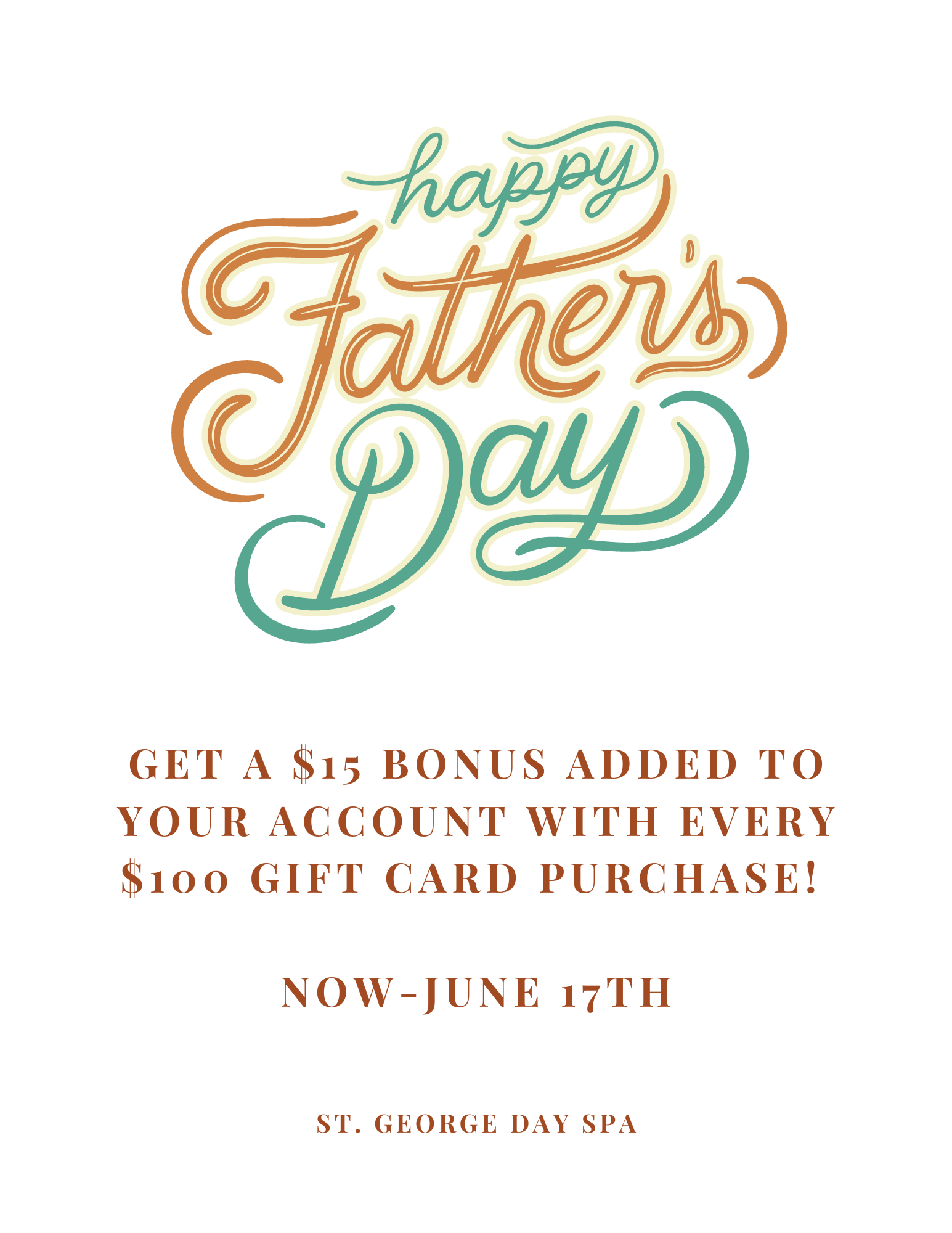 Promos and Specials — St. George Day Spa