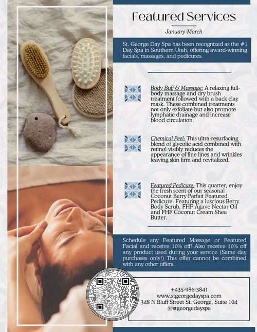 Promos and Specials — St. George Day Spa