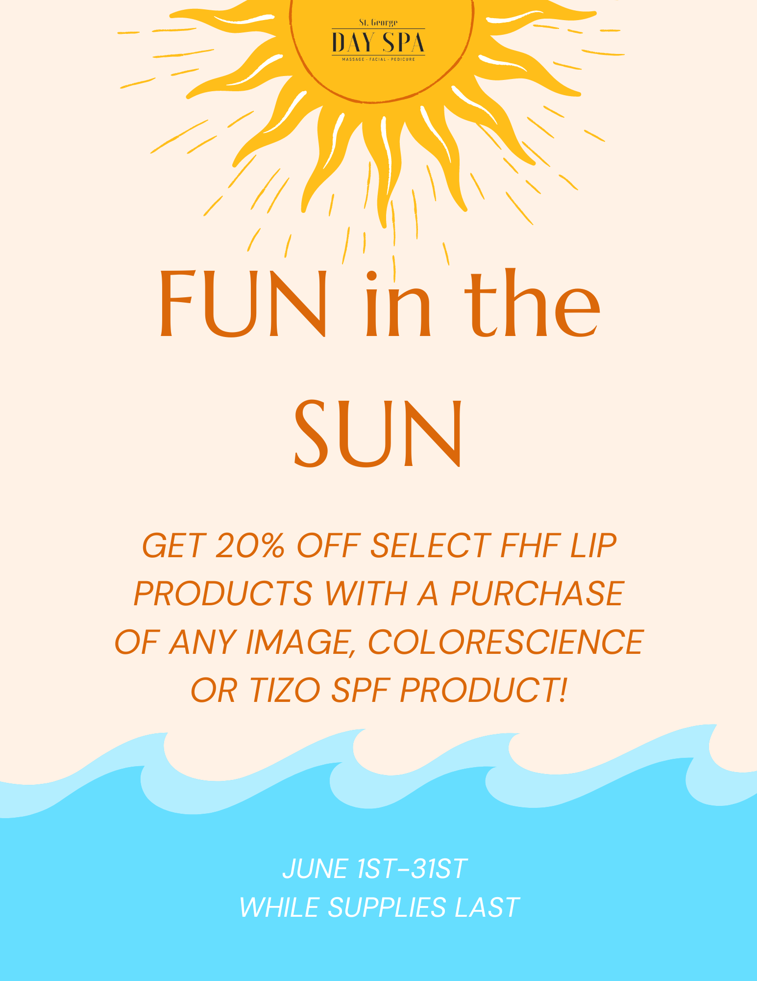 Promos and Specials — St. George Day Spa