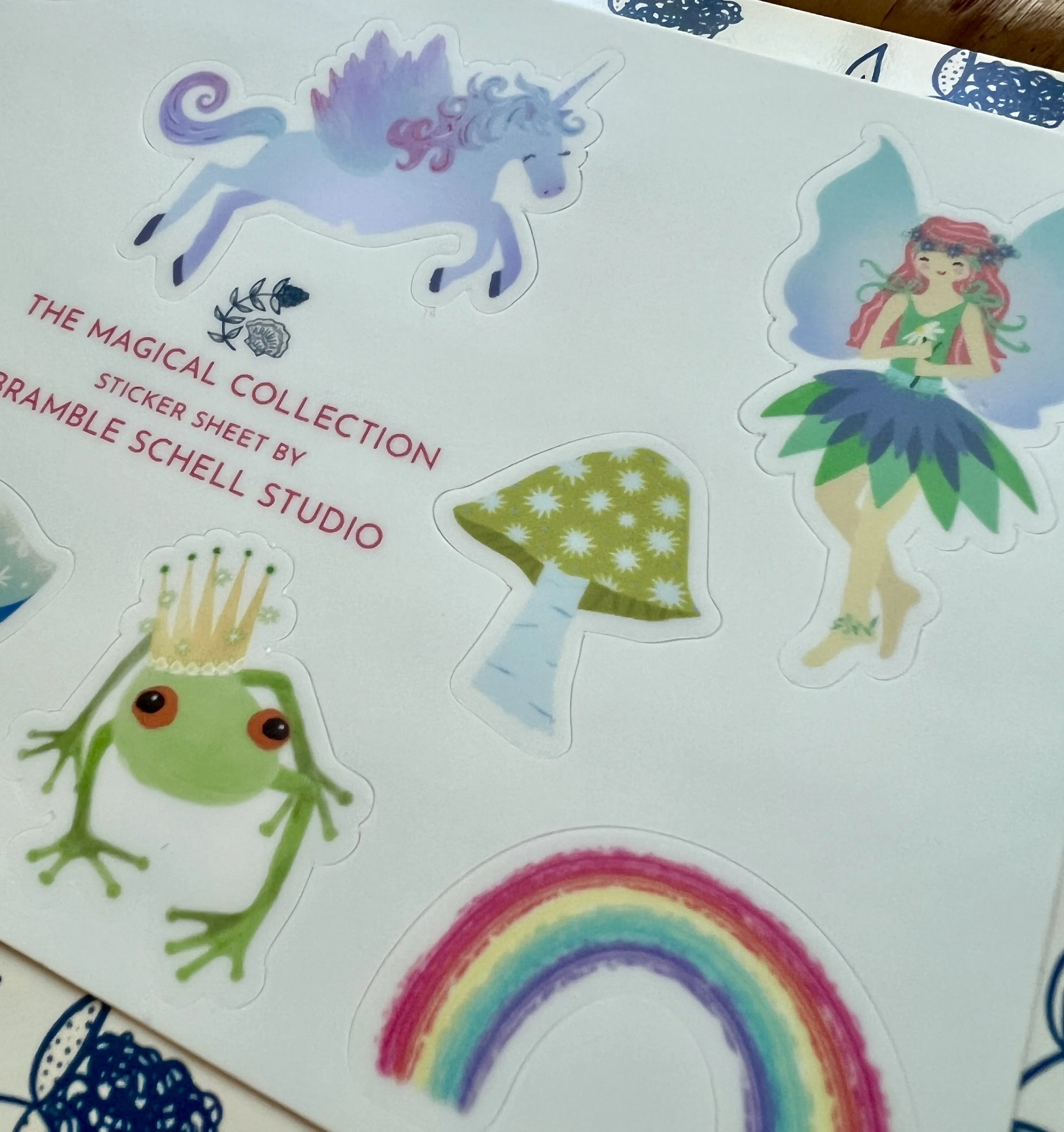 Vinyl Chakra Rainbow Sticker — Bramble Schell Studio